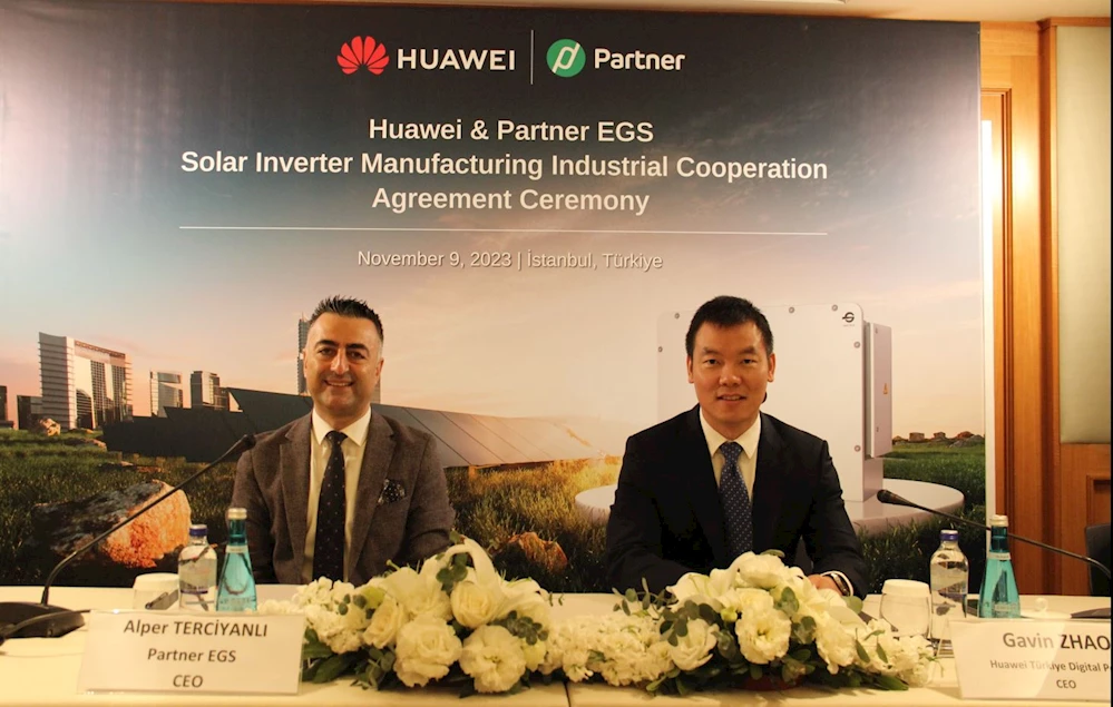 HUAWEI TÜRKİYE VE PARTNER EGSTÜRKİYE'DE INVERTER ÜRETİMİ İÇİN ...